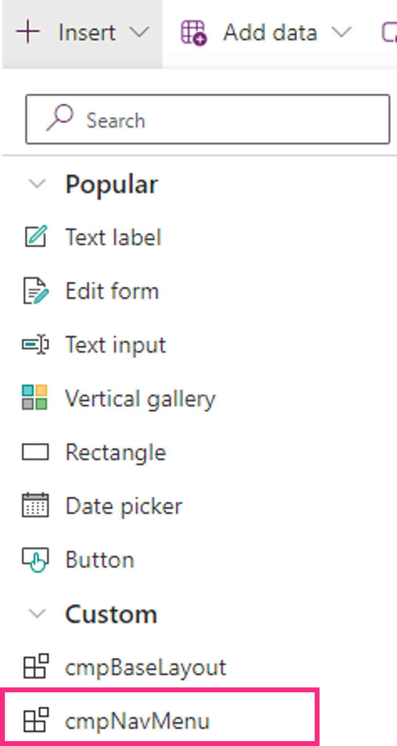 Building A Menu Component In Power Apps Platforms Of Power