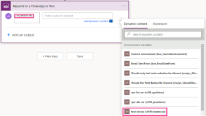 Power Platform Environment Variables - Platforms of Power