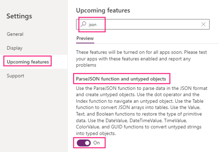 JSON and ParseJSON Functions - Platforms of Power