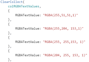 Convert Text-Based RGBA Values into Colour - Platforms of Power