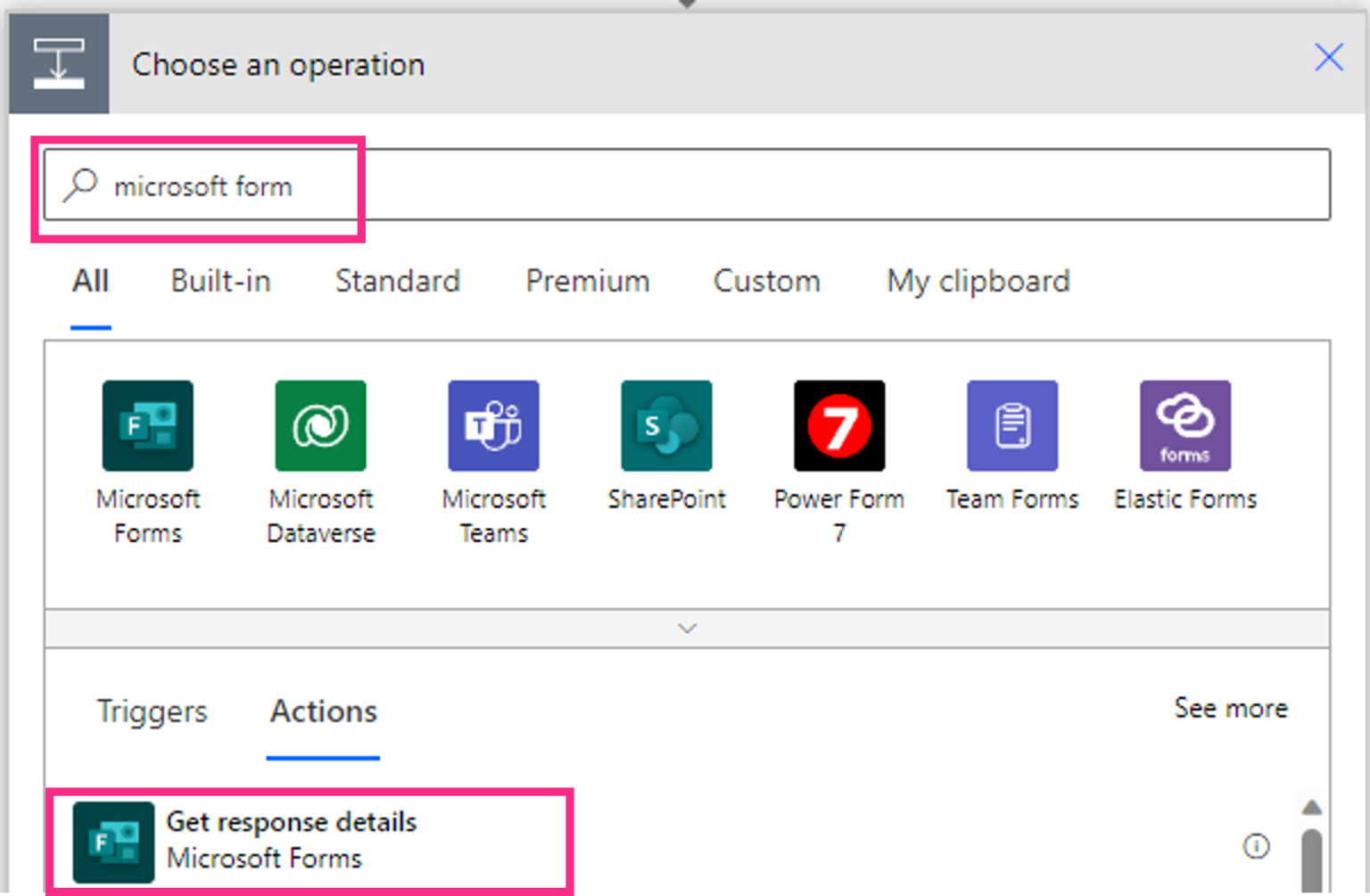 Saving a Microsoft Form Response with Power Automate - Platforms of Power