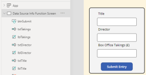 Using The DataSourceInfo Function In Power Apps - Platforms of Power