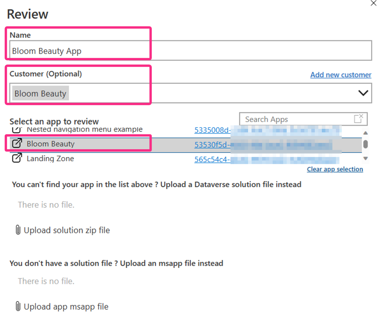Power Apps Code Review Tool - Platforms of Power