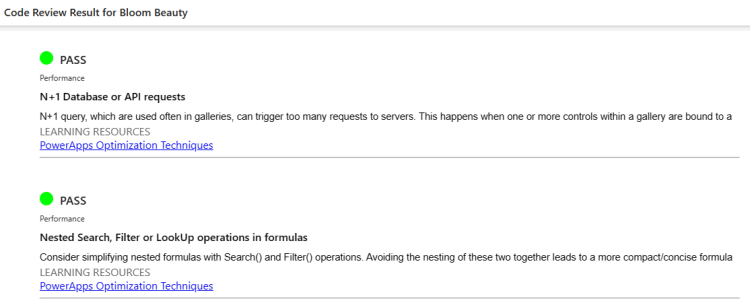 Power Apps Code Review Tool - Platforms of Power